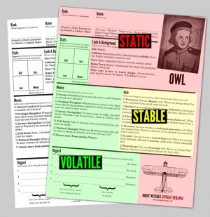 Visual Design as Metaphor: The Evolution of a Character Sheet | Analog ...