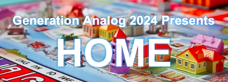 Generation Analog 2024 “HOME” CFP | Analog Game Studies